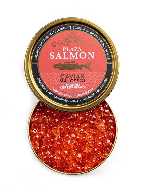 Wild Salmon Roe– Plaza De Caviar