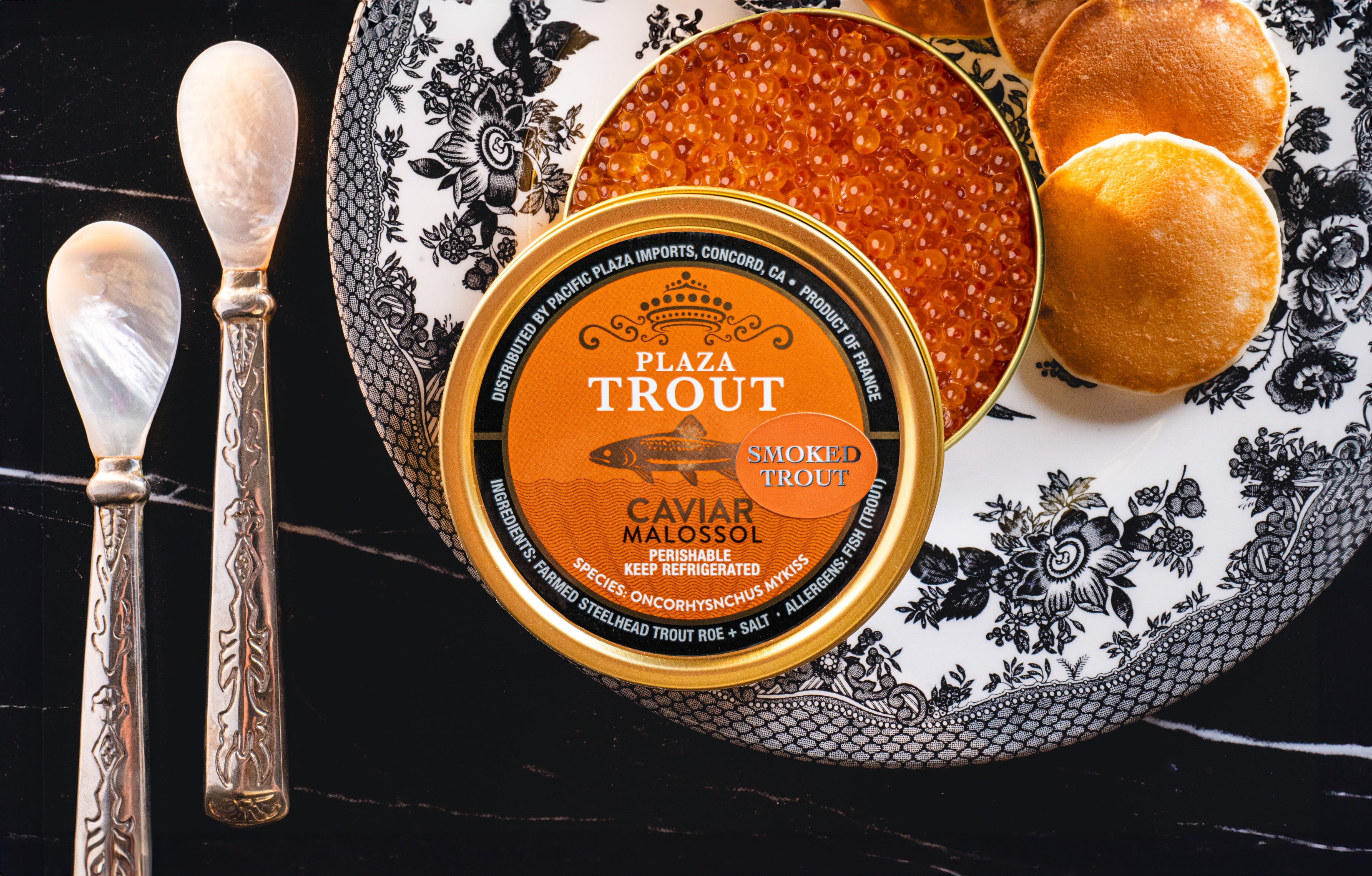 Smoke Trout Roe– Plaza De Caviar