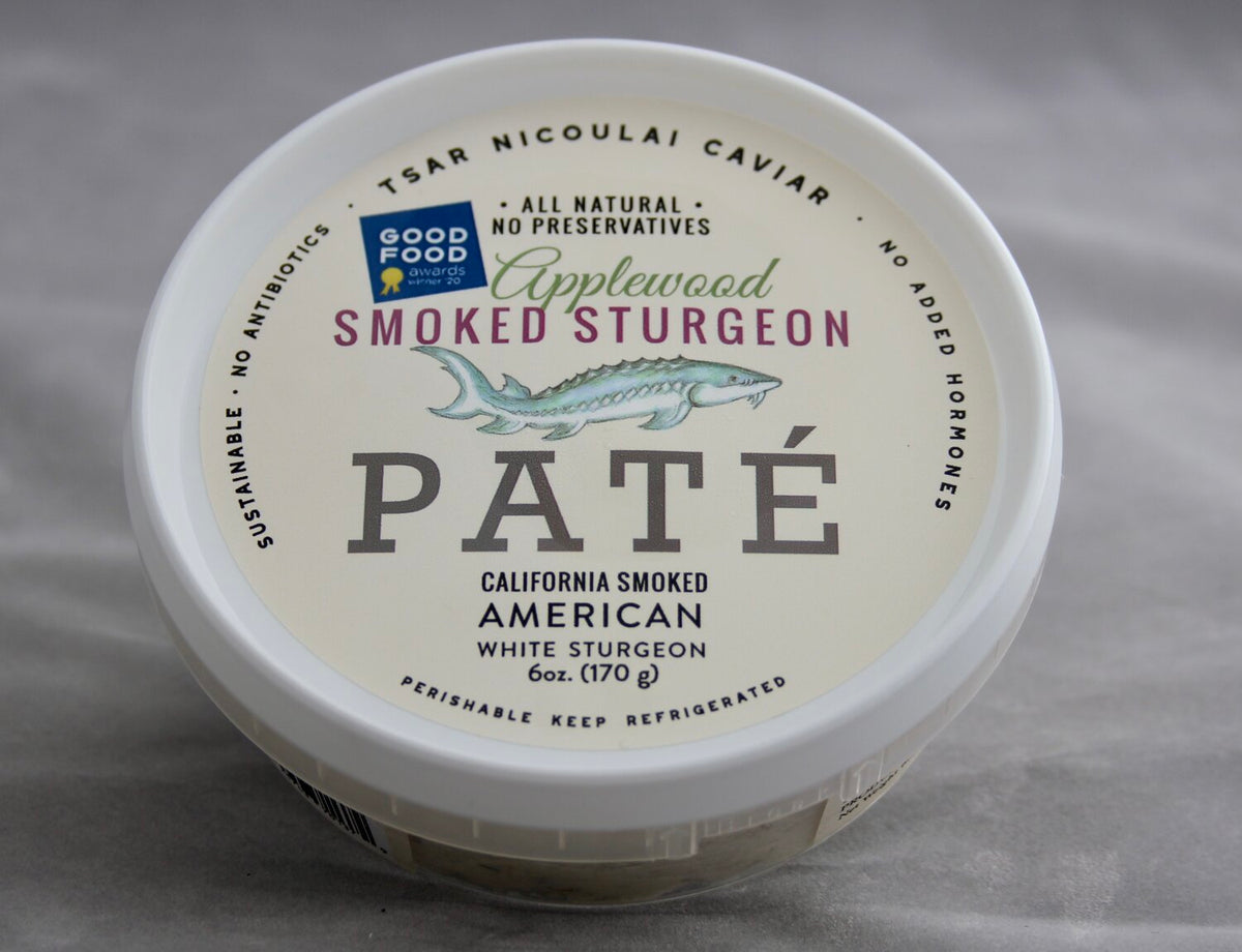 6oz Smoked Sturgeon Pate– Plaza De Caviar